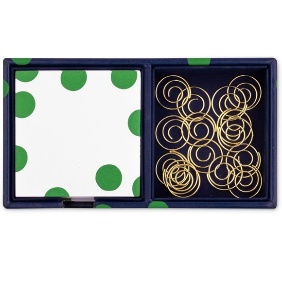 kate spade | Office | Kate Spade Sonnet Dot Desk Organizer Tray With ...